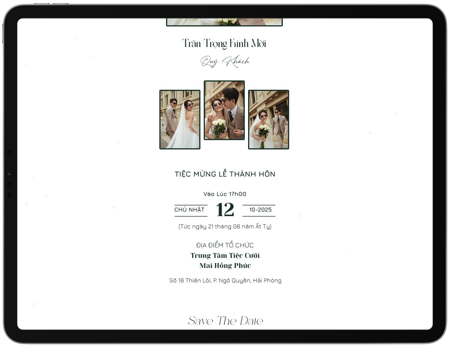 Tạo Thiệp cưới online Miễn phí - Thiệp cưới điện tử Miễn phí - Mời cưới ...